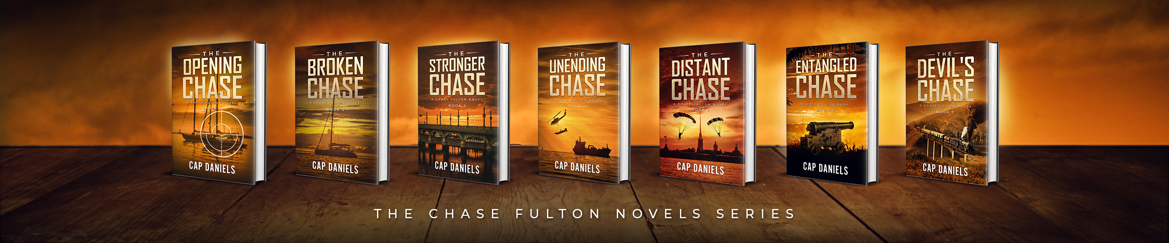Cap Daniels – The Chase Fulton Novels Series